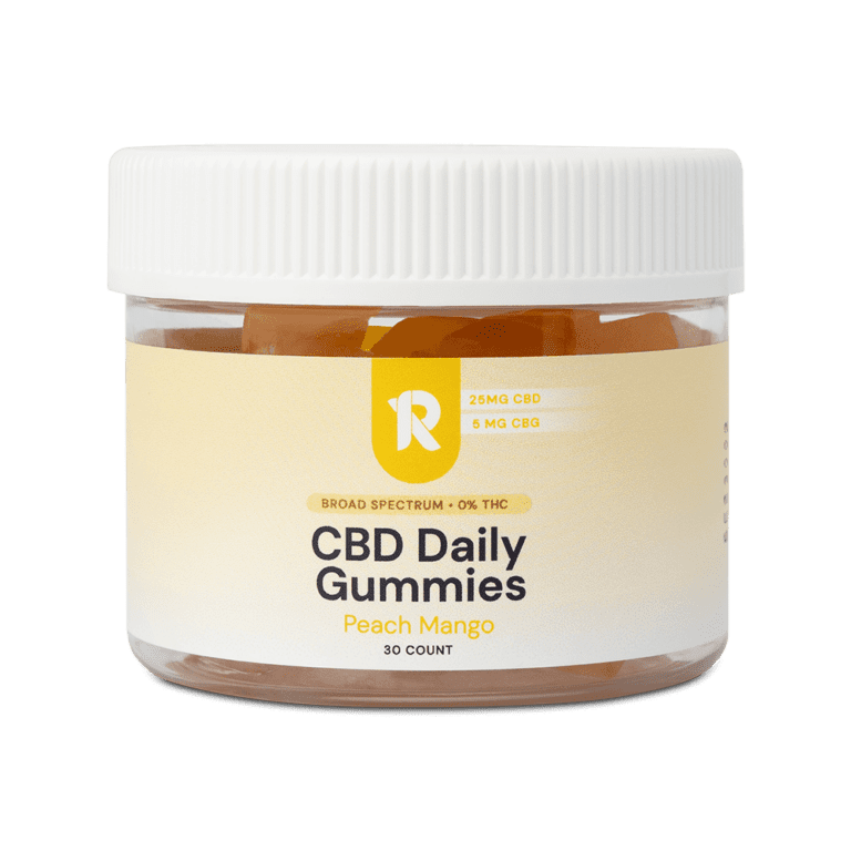 25mg CBD Gummies - CBD Daily | Redeem Therapeutics