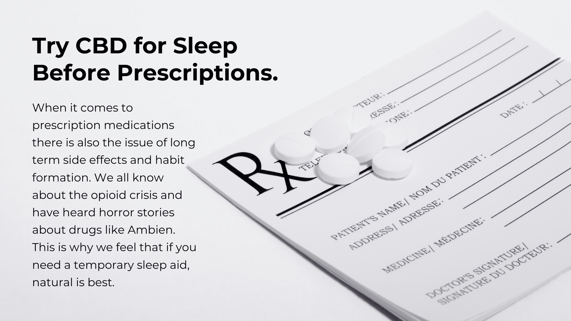 Best CBD for Sleep: Our Top 5 Recommendations. | Redeem Therapeutics